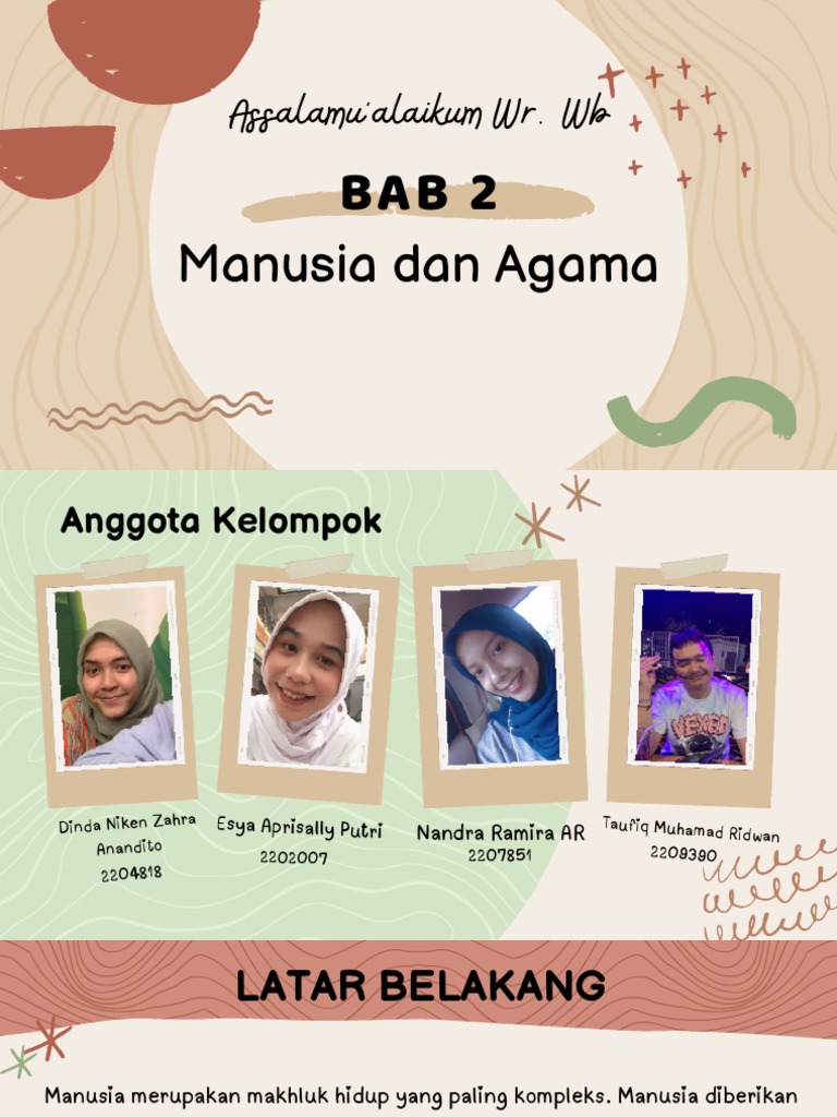 K2 - SaIG 2B - Manusia Dan Agama | PDF