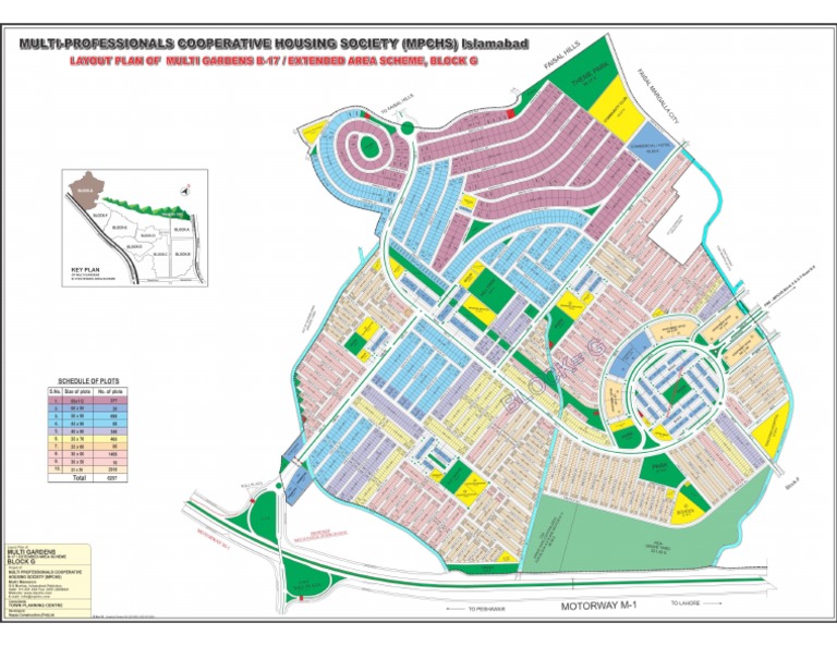 Map of Multi Gardens B 17 Block G | PDF