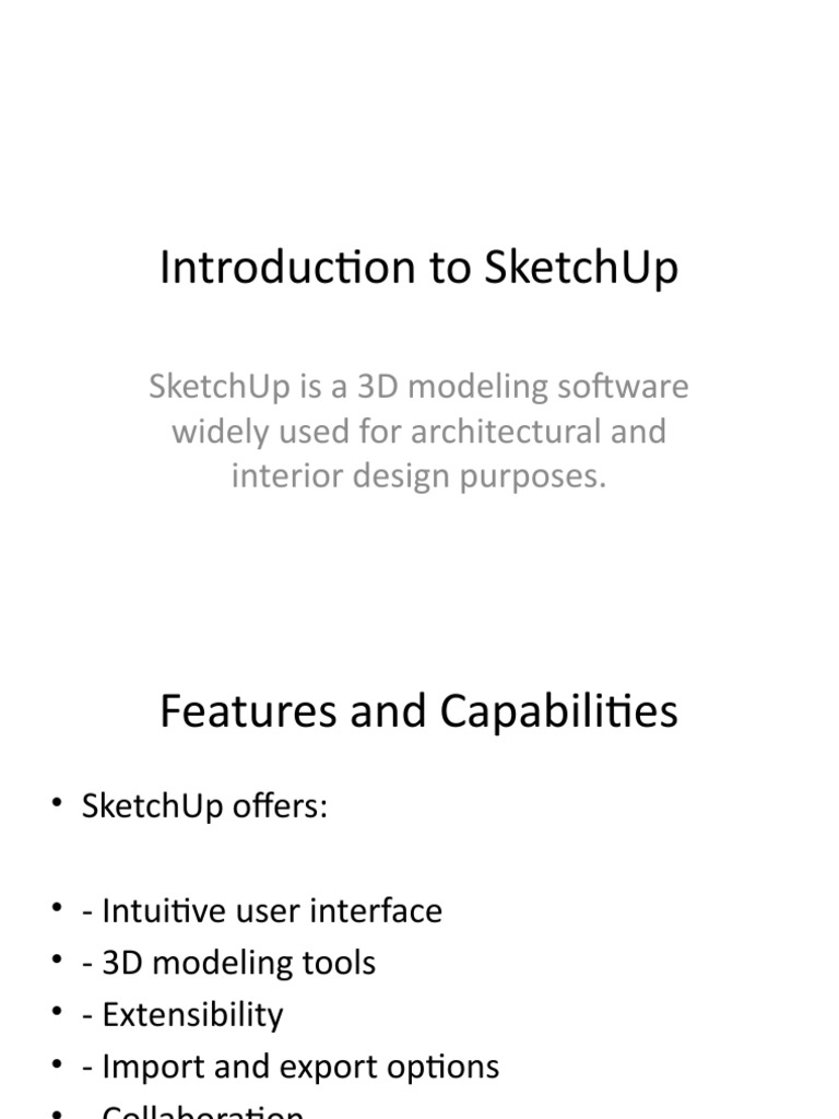 sketchup_presentation | PDF
