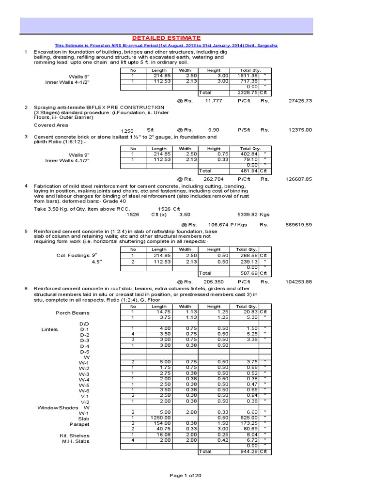 19 Ce 107 | PDF | Concrete | Door