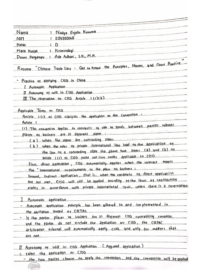 Nadya Enjelin Kusuma-205200160 2 | PDF