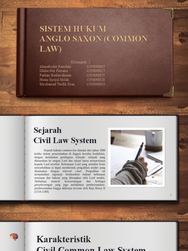 Kelompok 2 Perbandingan Sistem Hukum | PDF | Politik | Ilmu Sosial