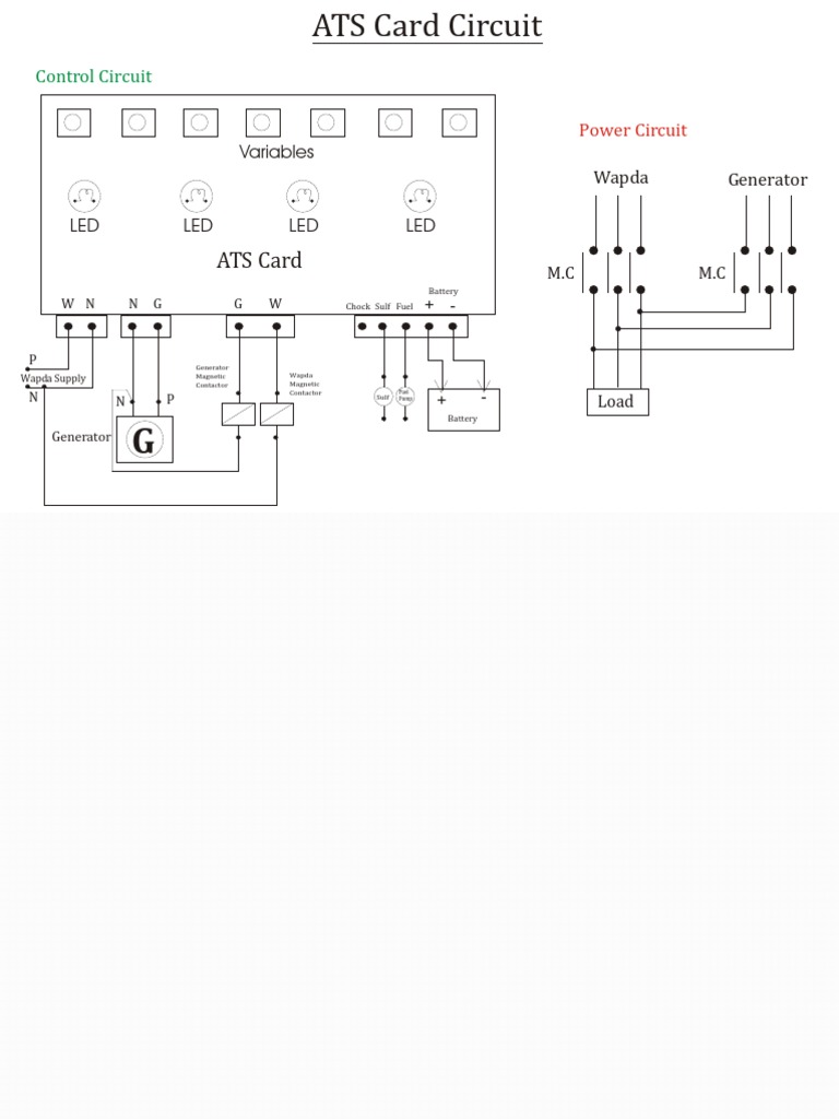 ATS Card Circuit Overview | PDF