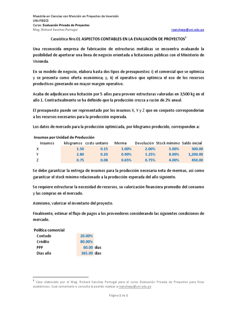 S01 Taller Aspectos Contables | PDF | Presupuesto | Ciencias económicas