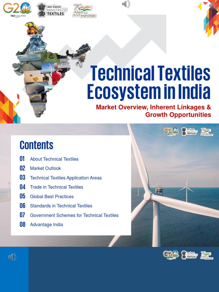 Technical Textiles EBooklet | PDF | Textiles | Nonwoven Fabric