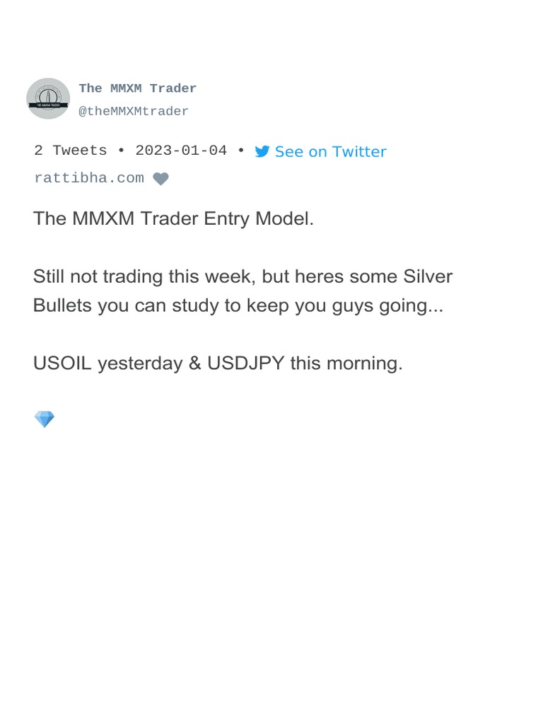 The - MMXM - Trader - Entry - Thread - by - Themmxmtrader - Jan 4, 23 ...