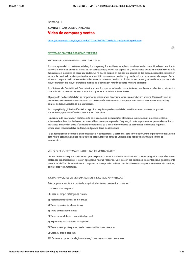 4.contabilidad Computarizada | PDF | Contabilidad | Software