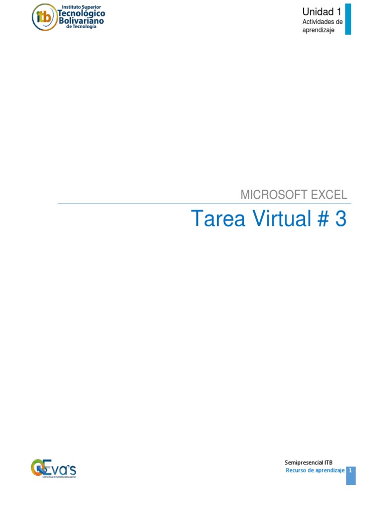 Tarea Virtual # 3 Tabla Dinamica | PDF | Informática | Software