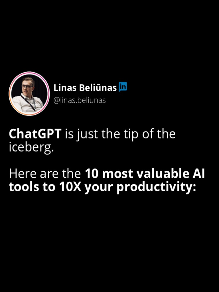 Top 10 Ai Tools For Boosting Productivity Pdf