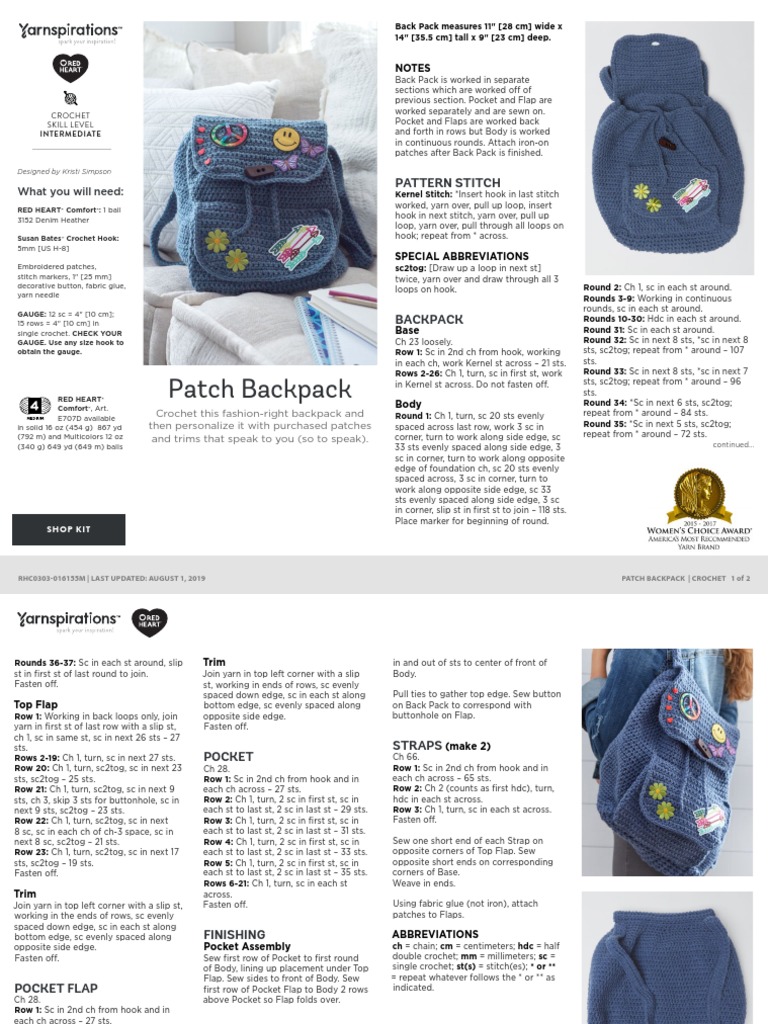 Crea Tu Bolsa | PDF | Crochet | Gauge (Knitting)