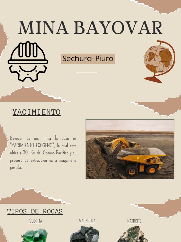 Mina Bayovar: Yacimiento de Fosfato | PDF
