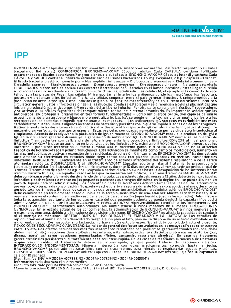 IPP Broncho | PDF