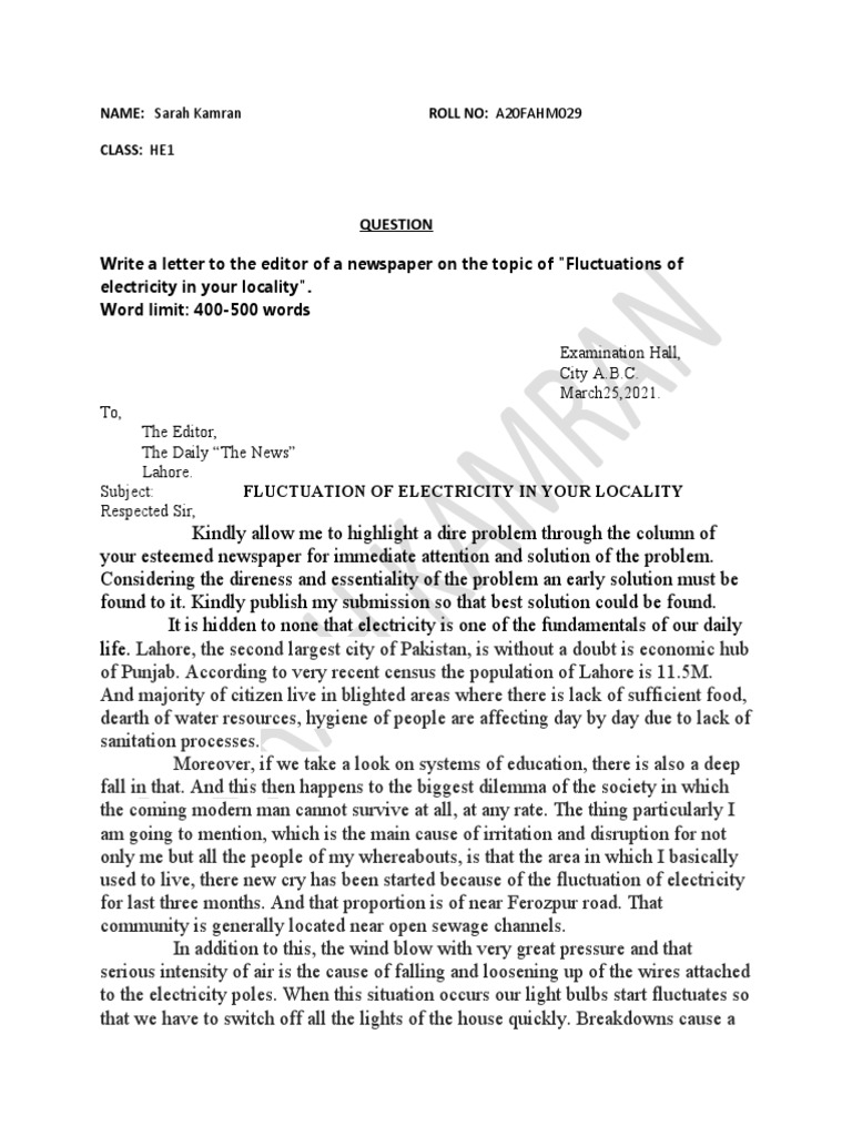 Letter Writing | PDF