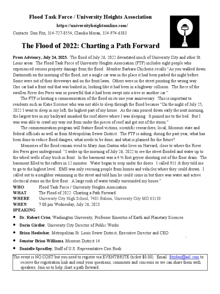 Flood Poster | PDF | Natural Events | Disasters