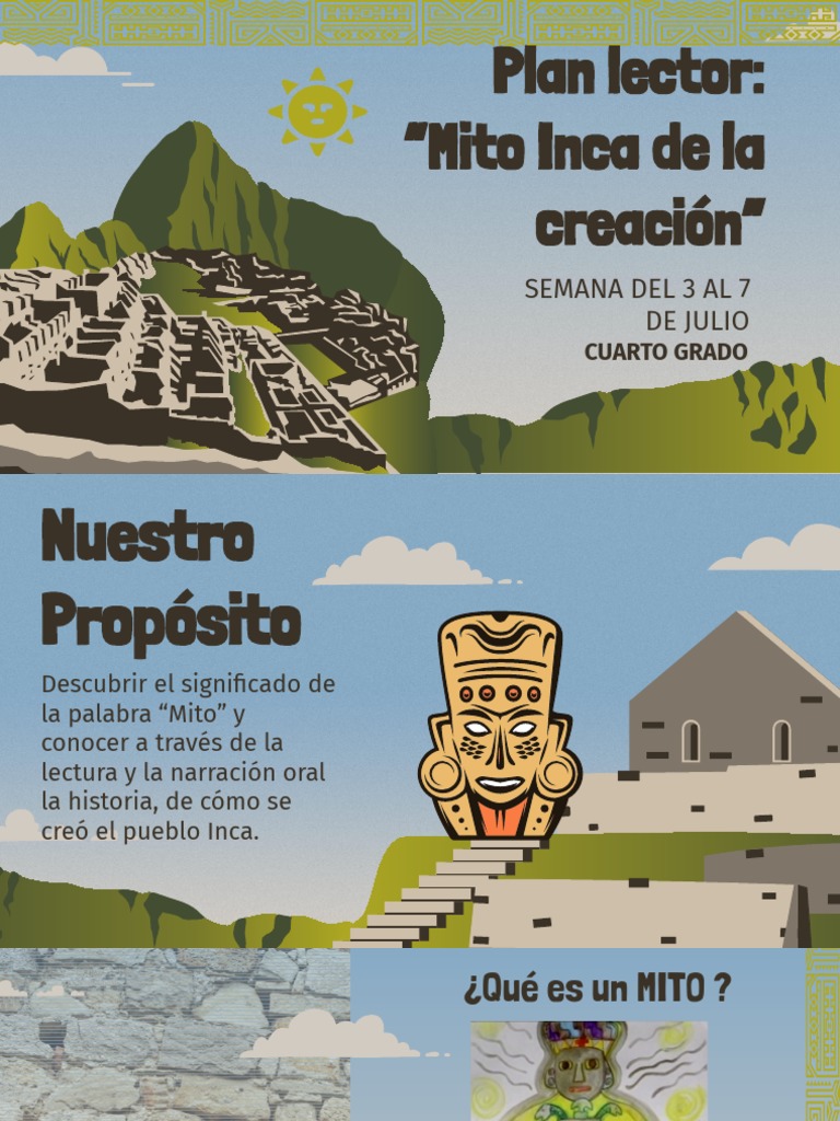 Mito Inca de La Creación | PDF | Imperio Inca | Mitos de la creación