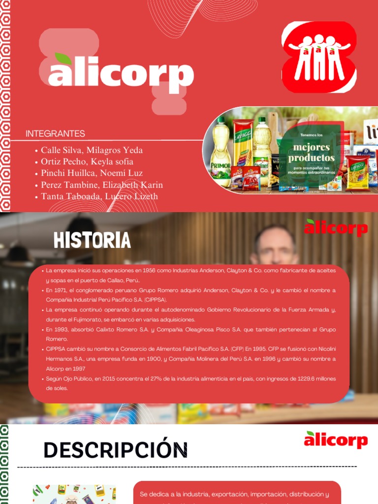 Grupo 6 (Alicorp) | PDF | Business | Economias
