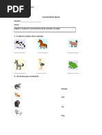 Prueba de Ingles Numeros y Colores | PDF | Finanzas y dinero | Arte