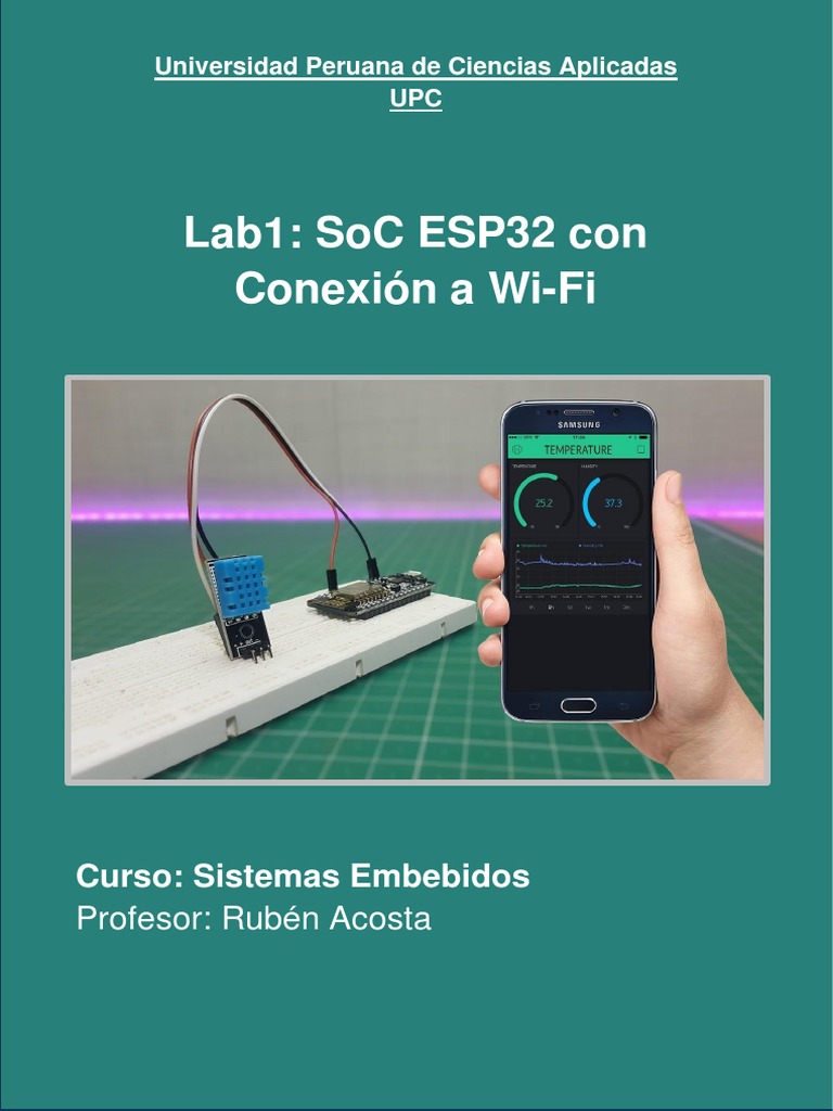 Lab1-SoC ESP32 | PDF | Sensor | Arduino