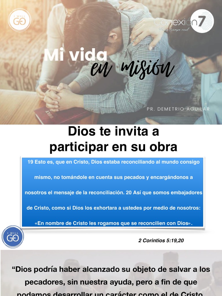 Mi Vida en Misión | PDF | Cristo (título) | Creencia religiosa y doctrina
