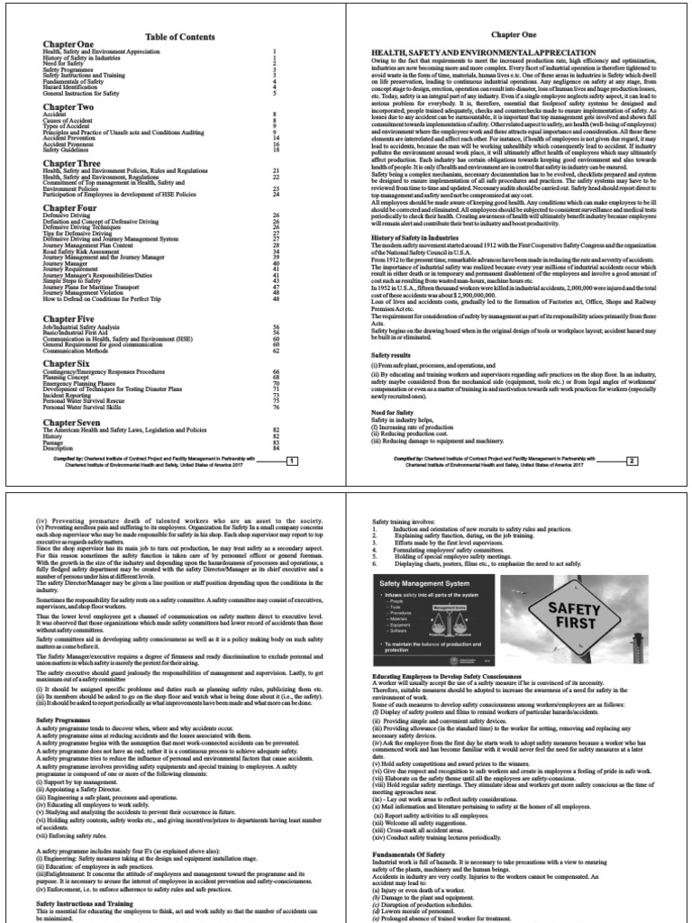 HSE Basics - 1 & 2 | PDF | Occupational Safety And Health | Safety