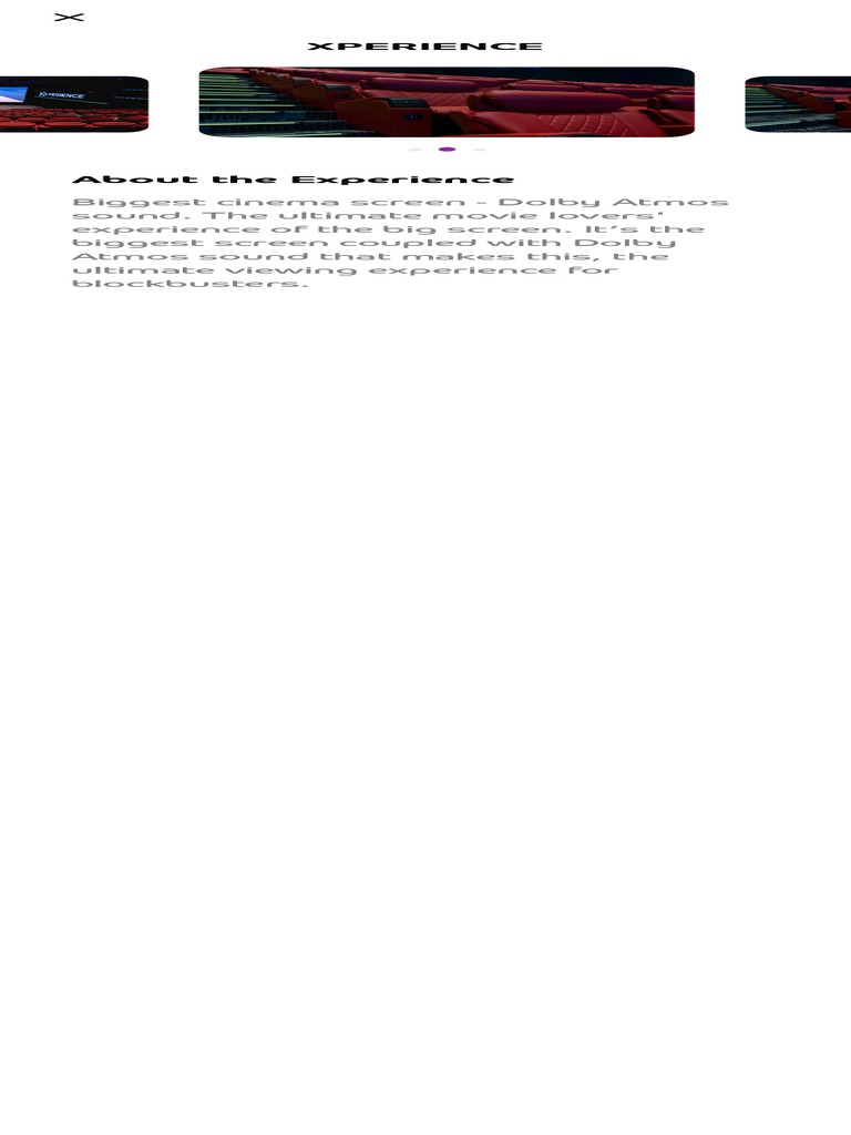 Muvi Cinemas Latest Films, Advanced Movie Theater Experien 2 | PDF ...