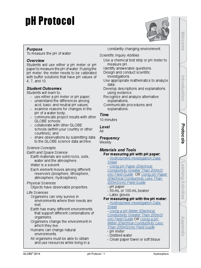 PH Protocol | Download Free PDF | Ph | Water