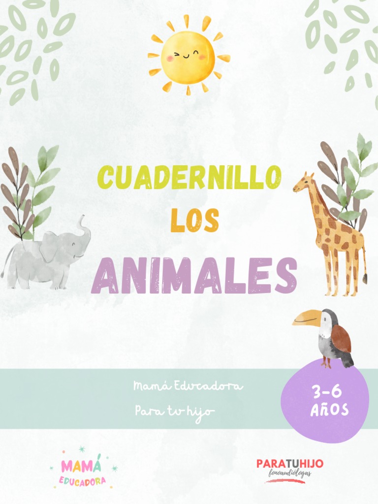 Cuadernillo Los Animales 2023 (22 × 28 CM) | PDF