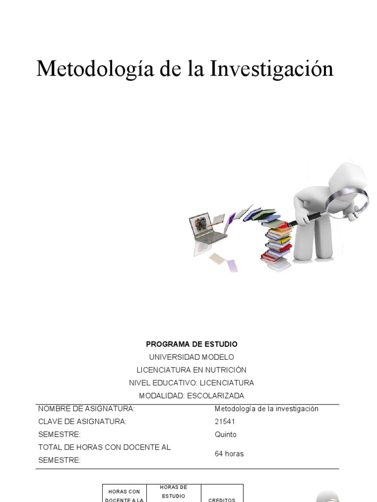 Metodología de la Inv Clase 1 | PDF | Método científico | Desnutrición