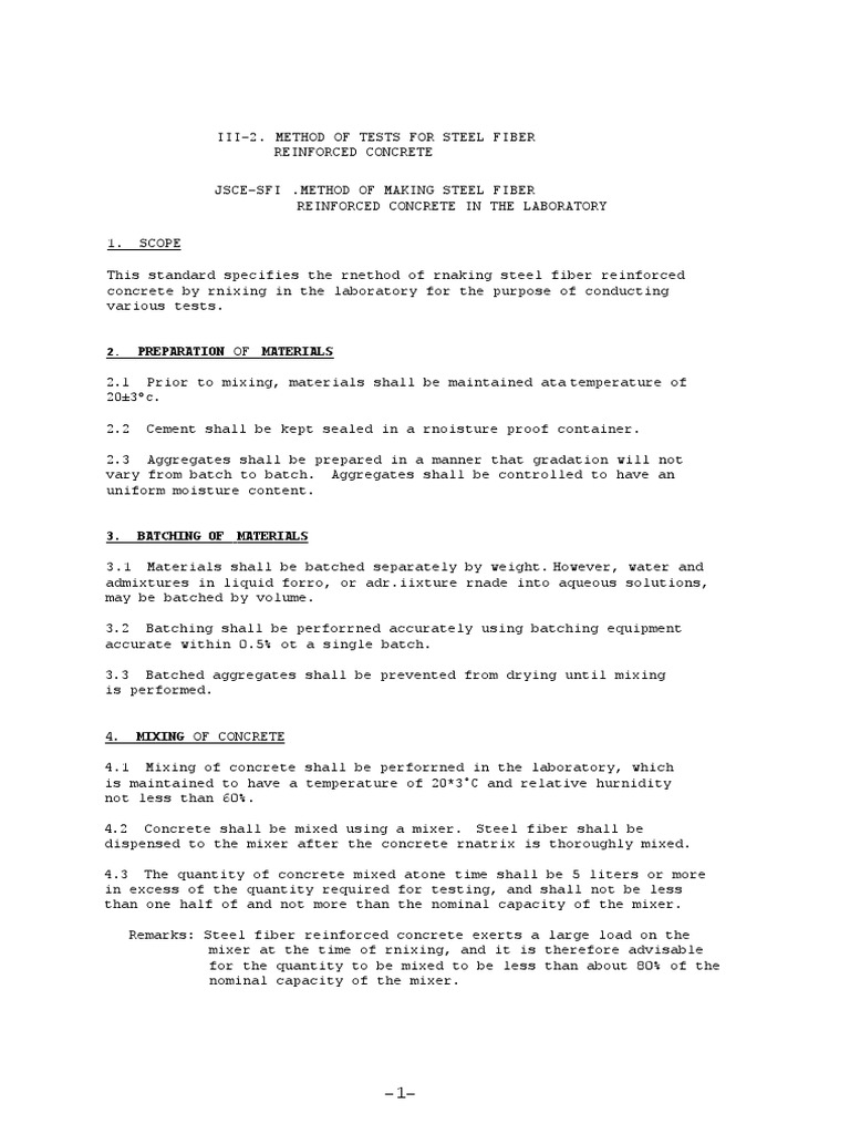Jsce-Sf1 Word | Download Free PDF | Concrete | Reinforced Concrete