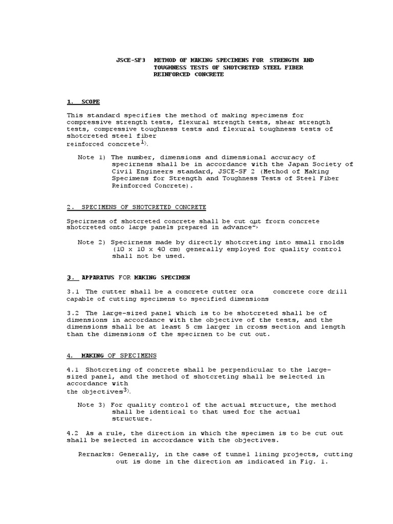 Jsce-Sf3 Word | PDF | Concrete | Reinforced Concrete