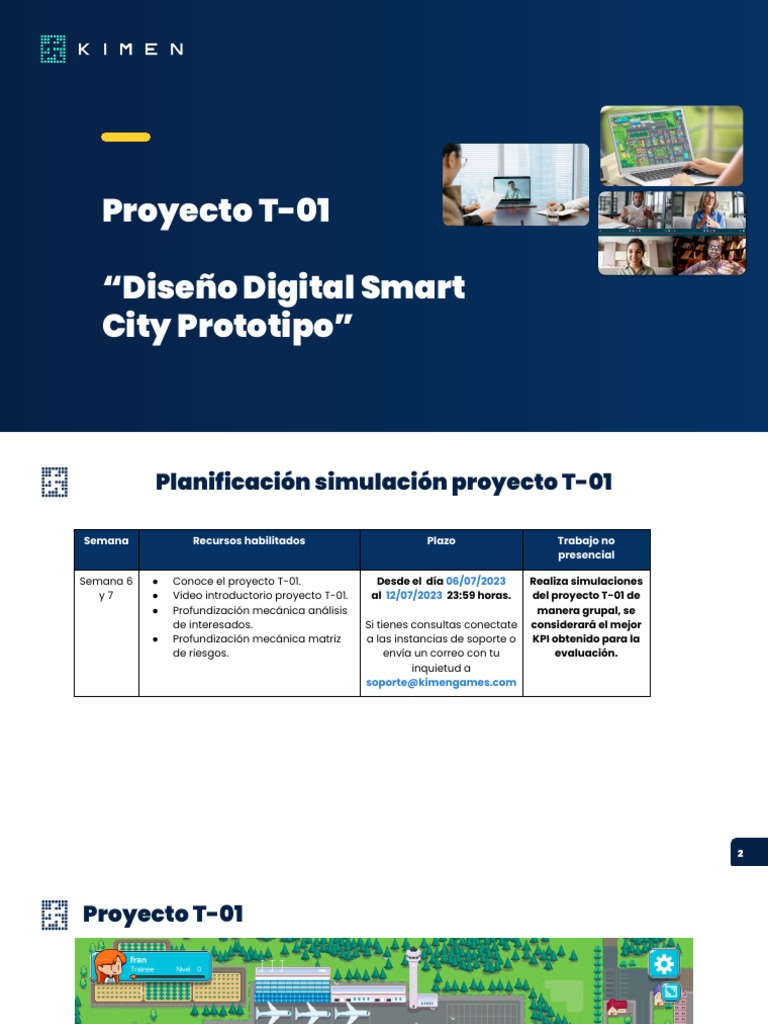 KIMEN - 2. Conoce El Proyecto A Simular T-01 | PDF | Informática