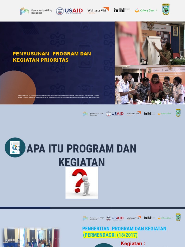 Penyusunan Program Dan Kegiatan Prioritas | PDF | Bisnis