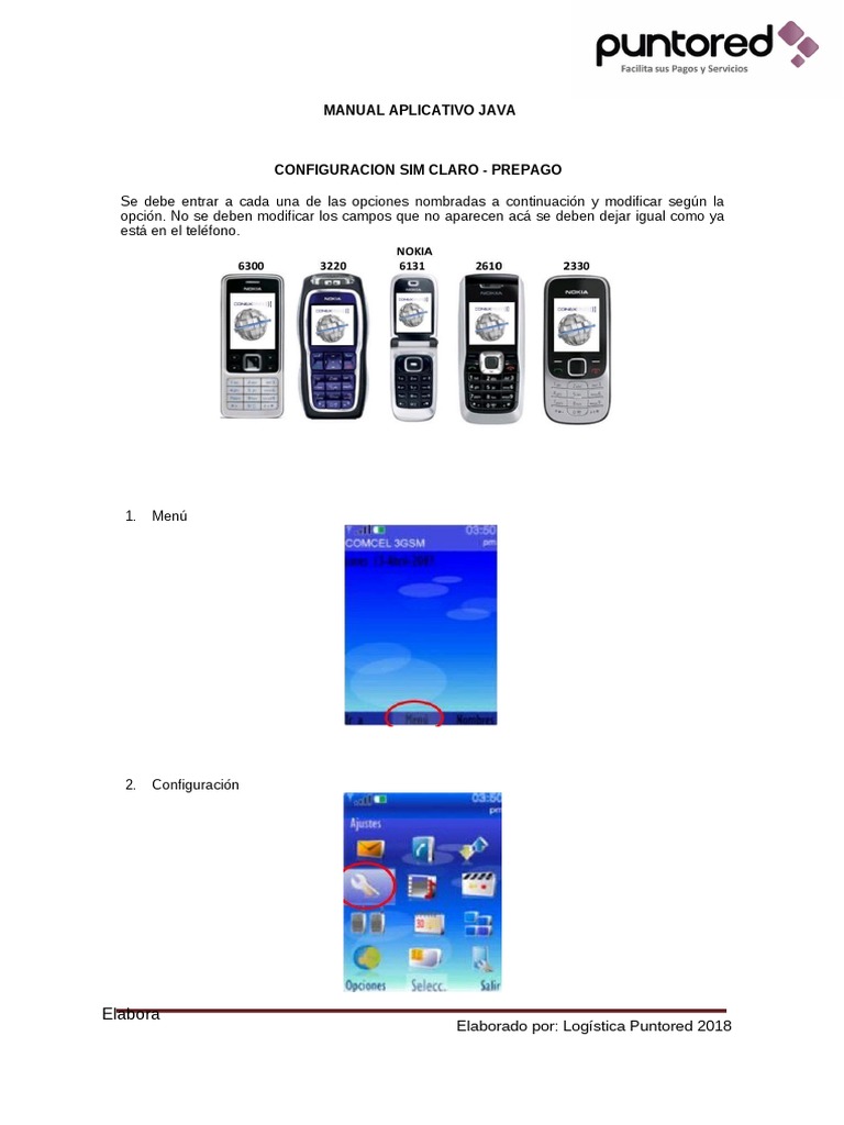 Manual Java Sim Claro Revertido | PDF