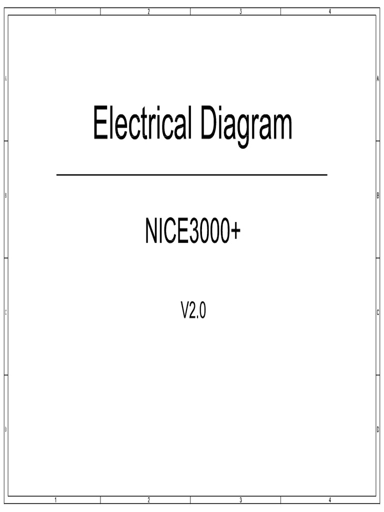Nice3000+电气原理图 英文 | PDF