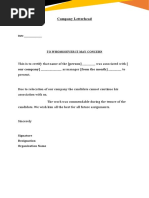 Manpower Shortage Letter | PDF