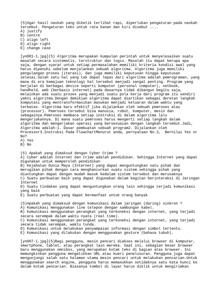 Latihan Soal USP SIMULASI DIGITAL | PDF | Komputer