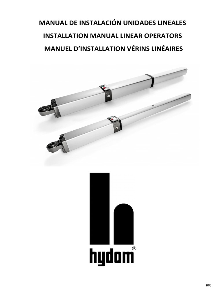 Manual Hydom 3lc | PDF | Tap (Válvula) | Ingeniería mecánica