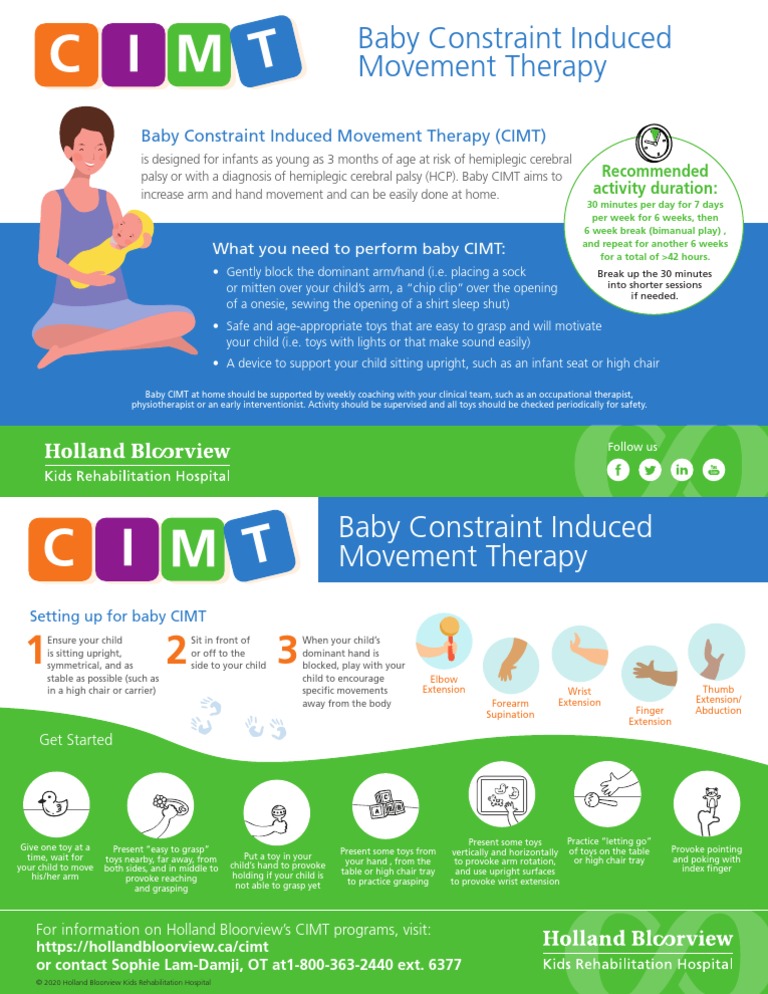 CIMT Baby Postcard | PDF | Anatomical Terms Of Motion | Clinical Medicine