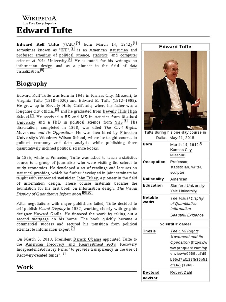 Edward Tufte | PDF
