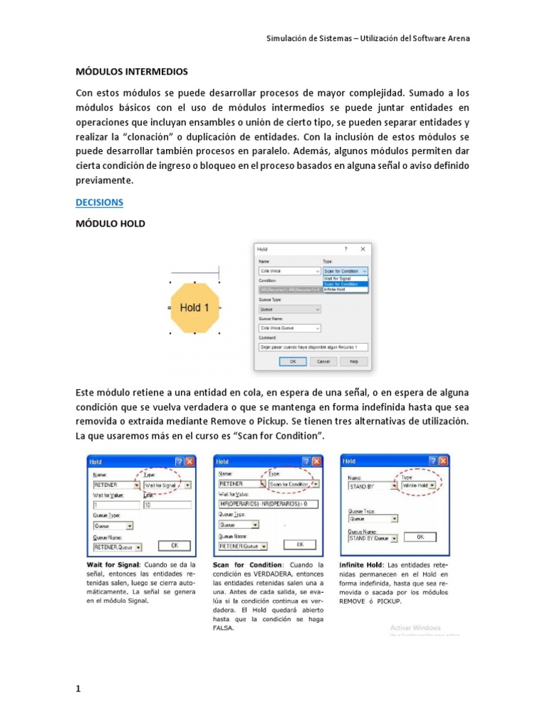 Guia Módulos en Arena - Parte 6 | PDF | Software | Simulación