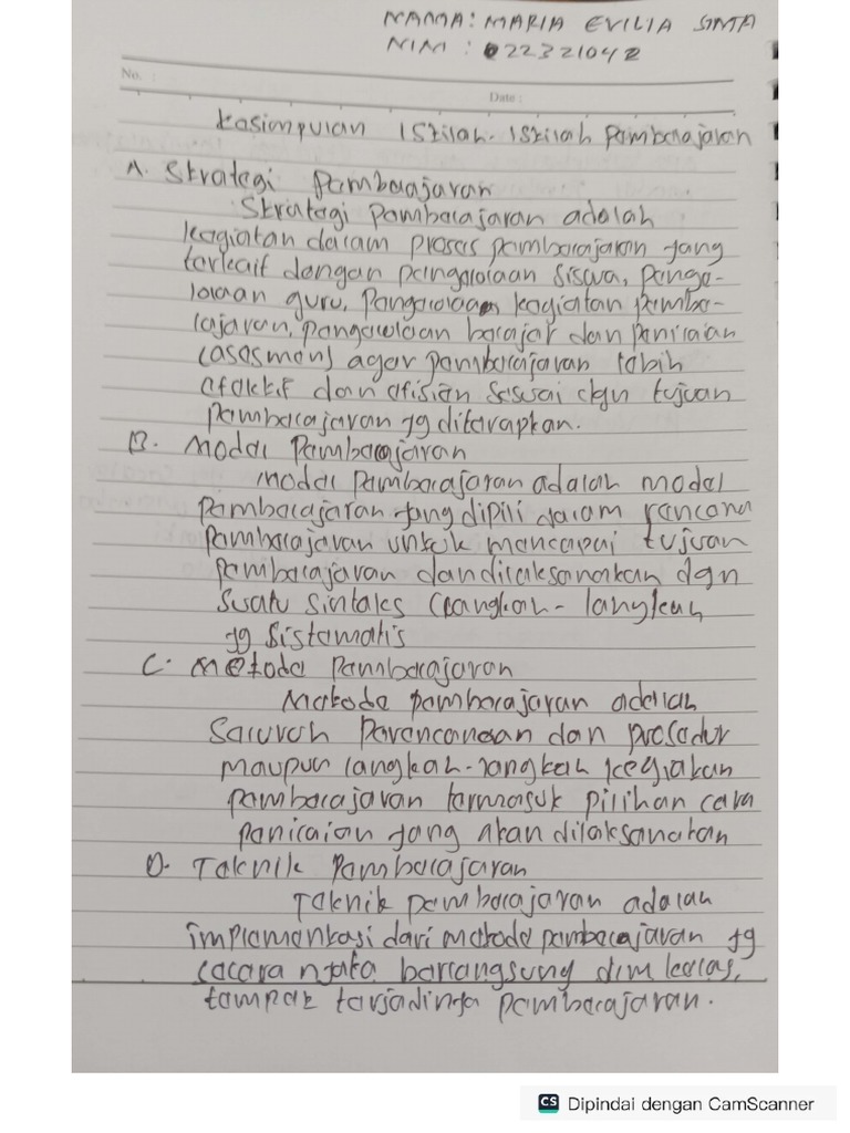 Maria Evilia Sinta (22321042) | PDF