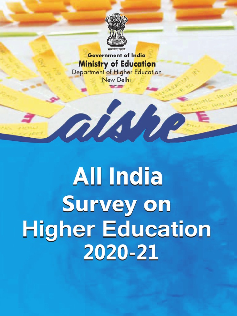 AISHE Final Report 2020-21 | PDF | Educational Stages