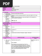 COT - MTB SALITANG KILOS - Docx Version 1 | PDF
