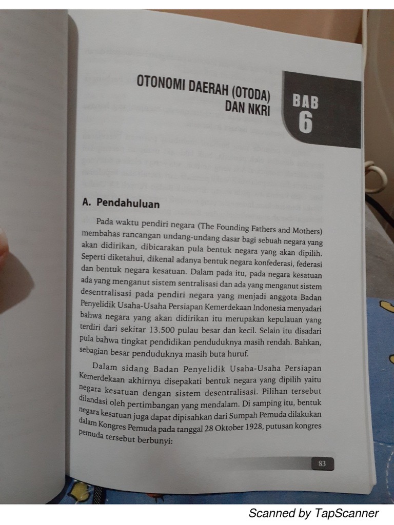 Otonomi Daerah (OTODA) Dan NKRI | PDF