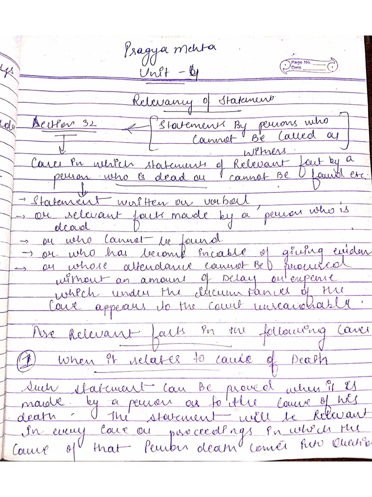 Pragya Mehta Evi 3 Sem 4 Unit | PDF