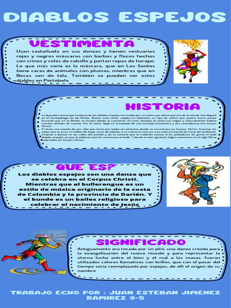 Danza de los Diablos Espejos en Panamá | PDF