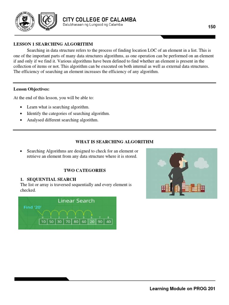 Searching Algorithms 4 | PDF | Computing | Computer Programming Searching Algorithms 4 | PDF | Computing | Computer Programming
