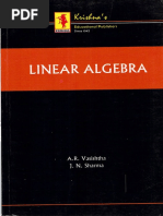 SK Mapa Linear Algebra | PDF | Linear Subspace | Vector Space