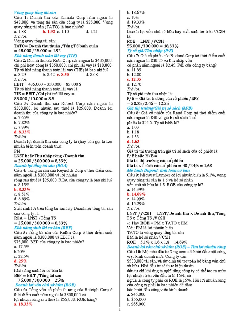 TRĂC NGHIỆM PTTCDN | PDF