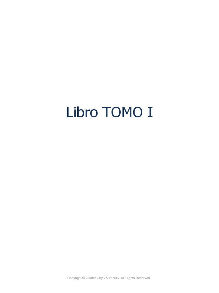 Libro TOMO I | PDF | Pascua de Resurrección | Constelación